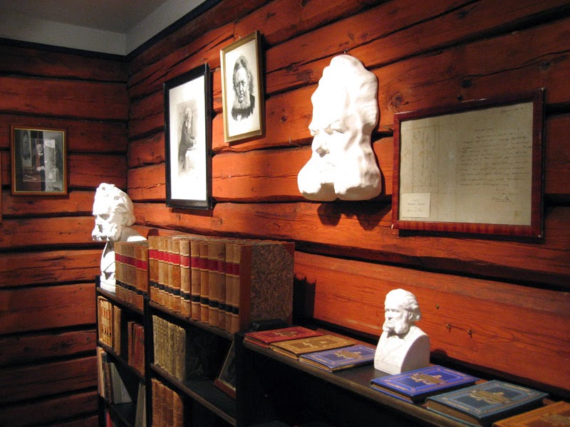 LITERATURA Y CINE: Imágenes del Museo Ibsen