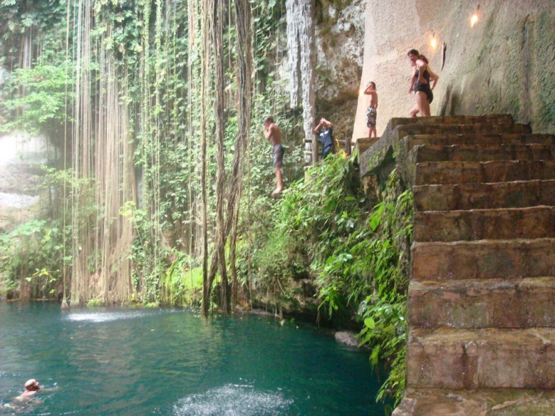 Tourisme au Mexique: Cenote Ik Kil Cenote Sagrado