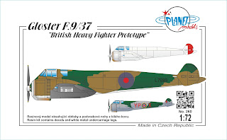 1/72 - Gloster F.9/37 Reaper resin kit by Planet Model - released - The ...