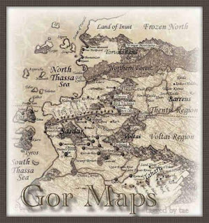 Rondvik Village Trading Post and Training Center: Maps of Gor