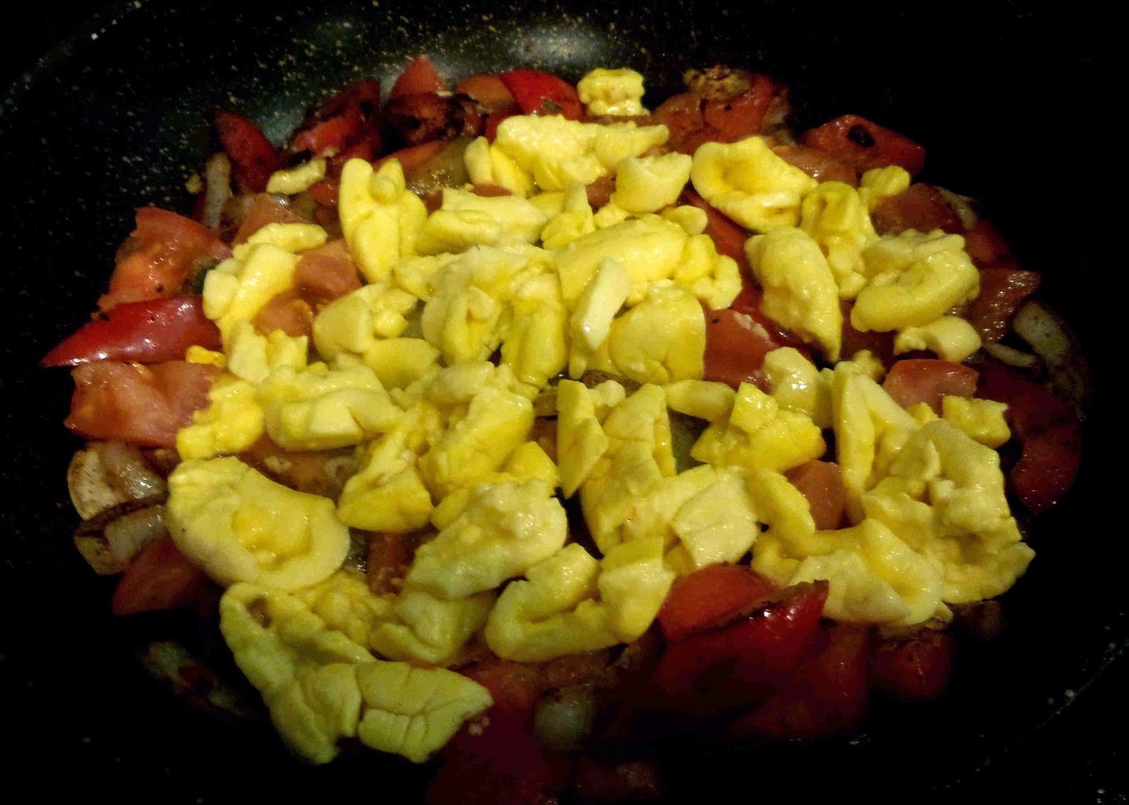 Forking Foodie: Cumin-Spiced Salted Cod with Ackee, Red Pepper and Tomato