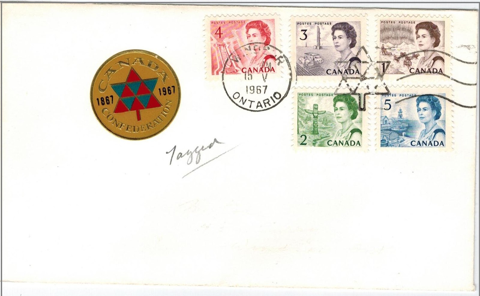 Postal History Corner: The Windsor Centennial Symbol Cancellation