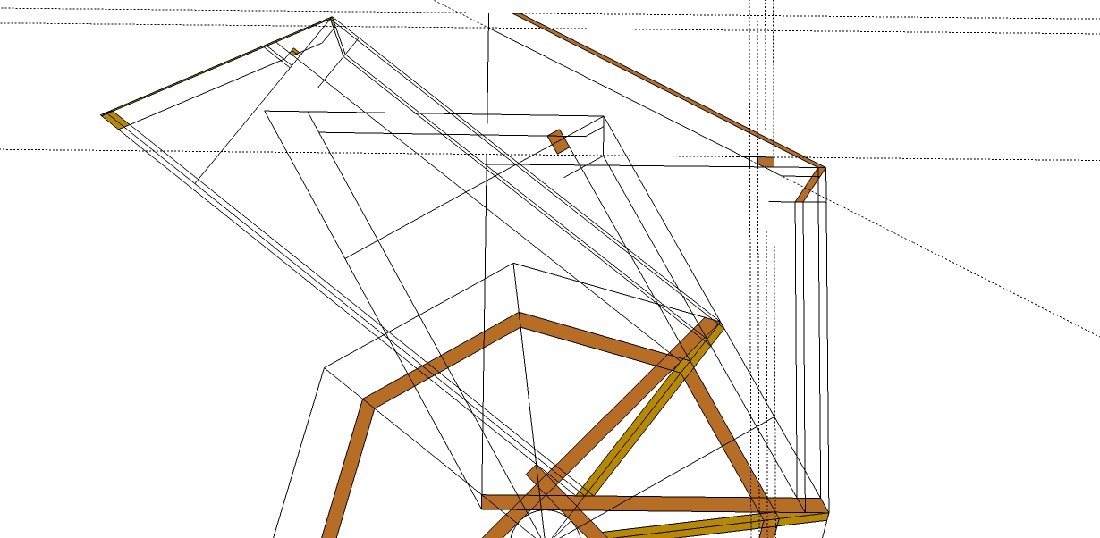 Roof Framing Geometry: The Mandala roof (reciprocal roof)