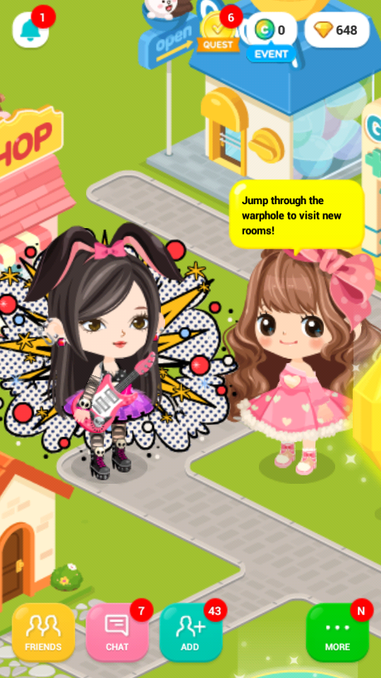 Line Play: Más