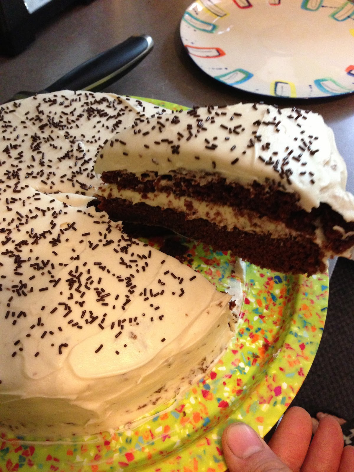 The Vegan Hucklebuck: Vegan Brown Velvet Cake with a Vegan Cream Cheese ...