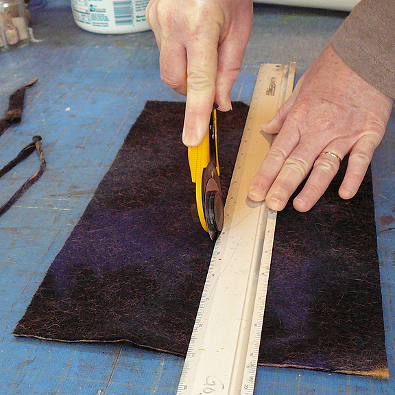 Making Another Felt Book (1): Layered Color