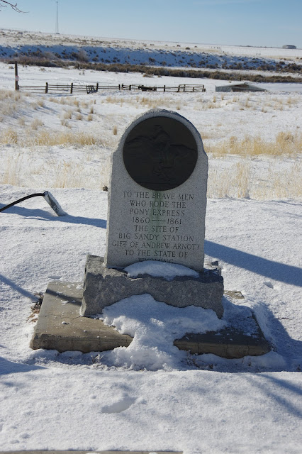 Some Gave All: Pony Express Monuments, Farson Wyoming