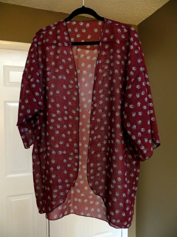 Coco's Loft: New Look 6378 - A Kimono shrug-gy top!