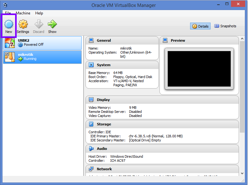 Instalasi Mikrotik Melalui VirtualBox, VDI, dan Qemu ~ AYU ANITA PUTRI