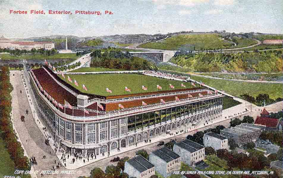 Baseball Stamps & Postmarks: Forbes Field