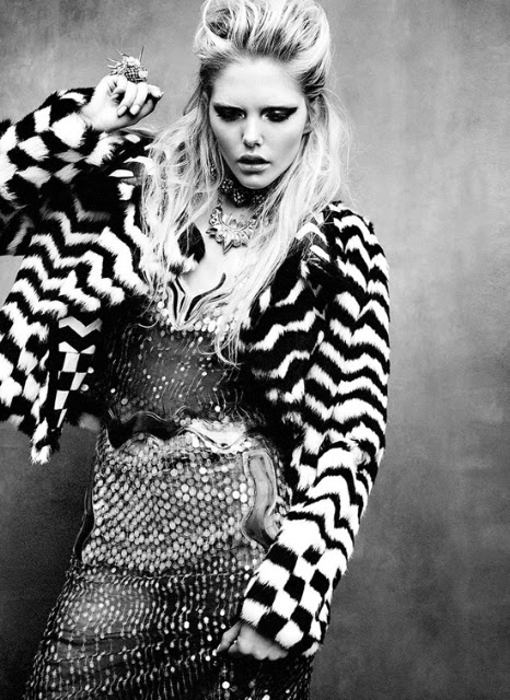 FASHION ON ROCK: Flare January 2012 Editorial – Dani Sutherland