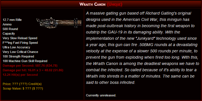 T932's Dead Frontier Blog: Upcoming Weapons