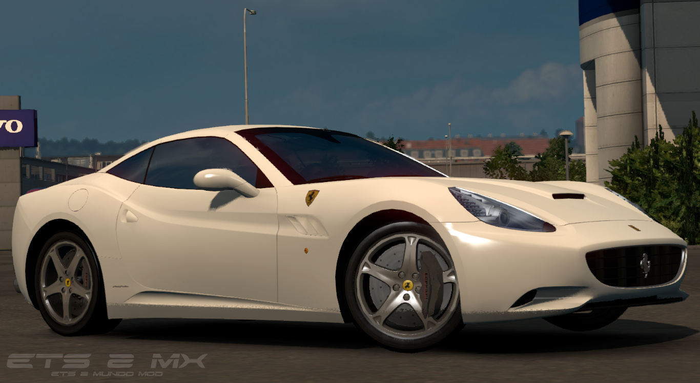 (Auto ETS 2) Ferrari California - ETS 2 Mundo Mod