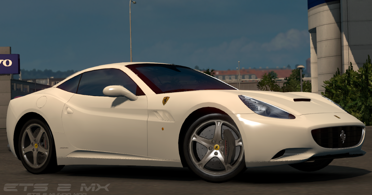 (Auto ETS 2) Ferrari California - ETS 2 Mundo Mod