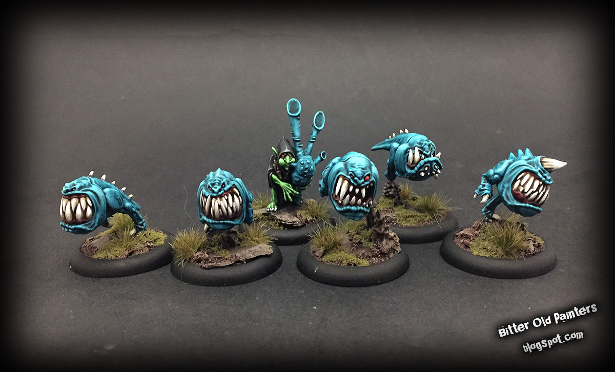 Bitter Old Painters: Getting Squiggy with it...