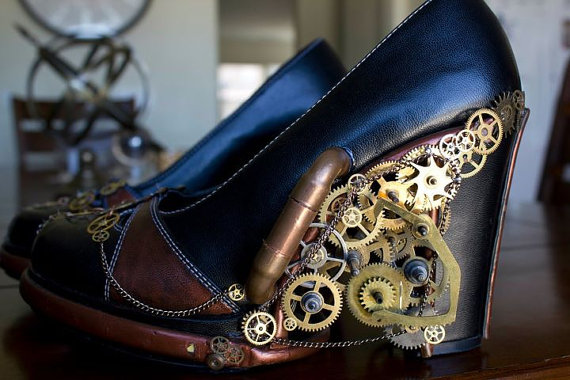 Fashion and Action: Steampunk Shoe Review - Artsy, Glammy and Everyday ...