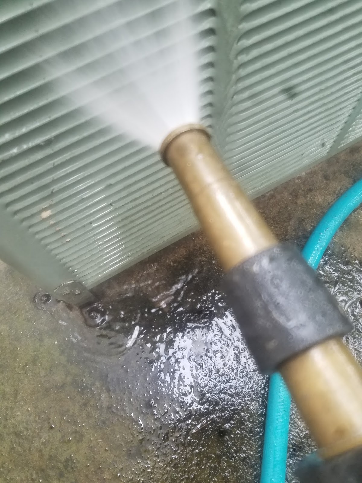 HOW TO ACID WASH A CONDENSER COIL