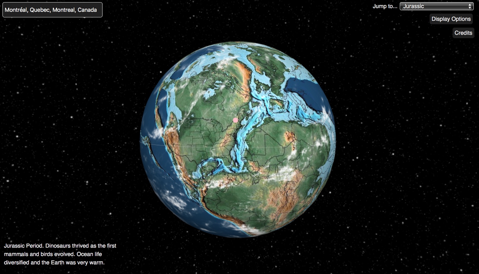 Flora Urbana: Montréal au Jurassique