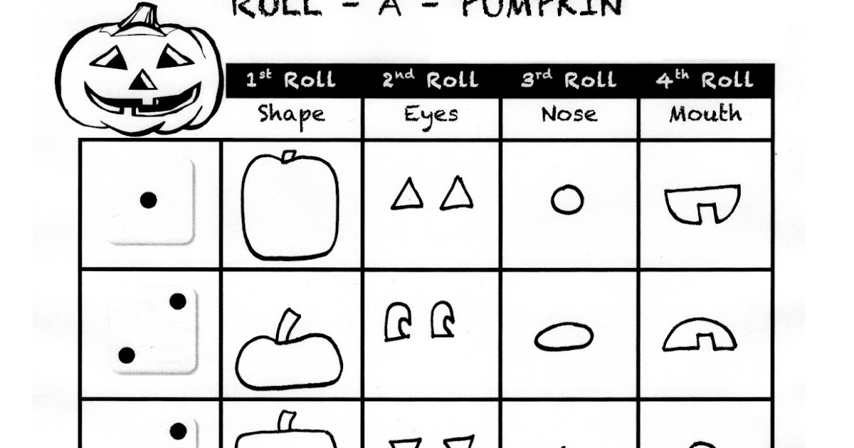 The Speckled Sink: Roll A Pumpkin