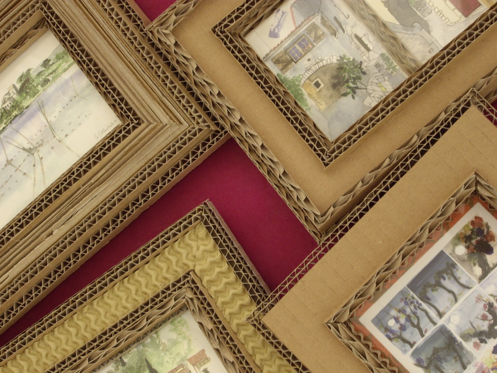 Brigitte Derboux et les encadreurs, chemin faisant...: Jolis cadres en ...