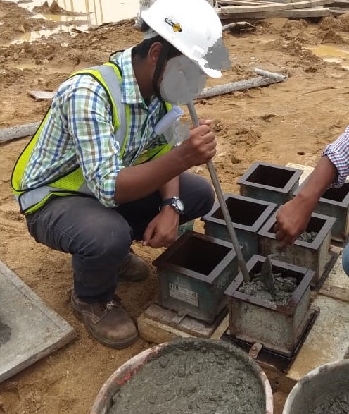MAKING AND CURING CONCRETE CUBES AS PER IS:516-1959 - Concrete Lessons