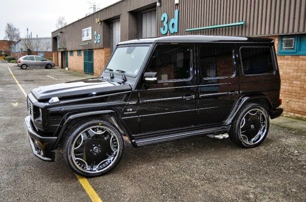 Mercedes G55 AMG with ART wheels | BENZTUNING