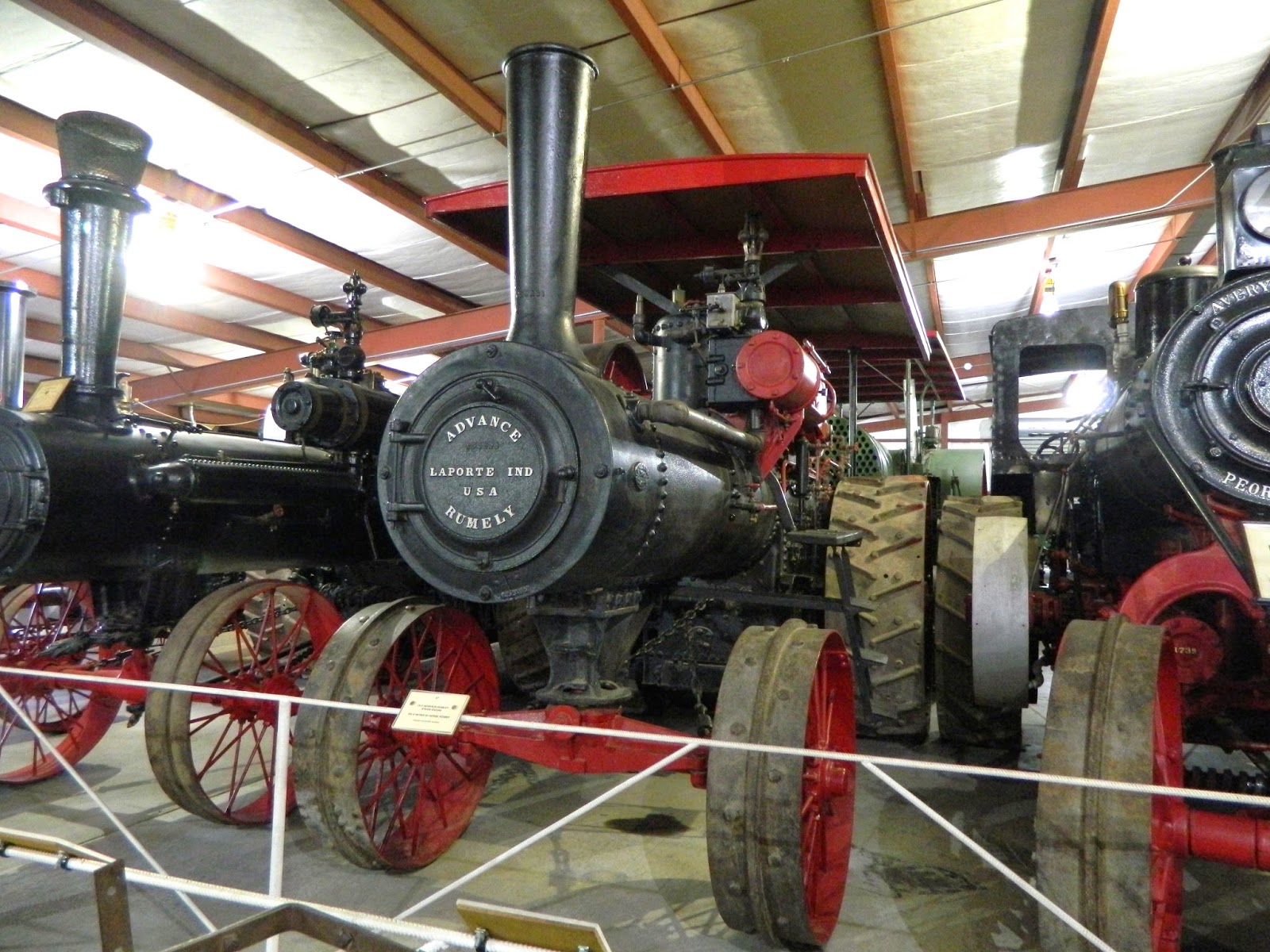 Stuhr Museum of the Prairie Pioneer's Steam Engine Tractors