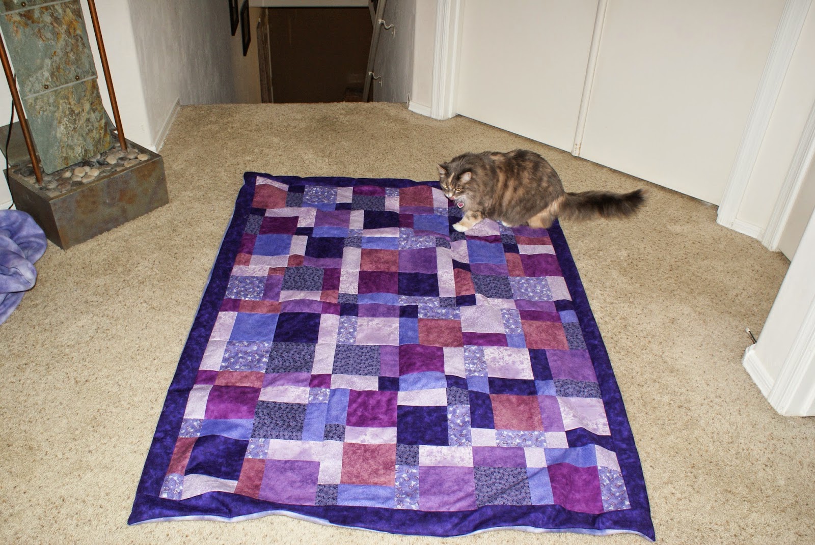 The Quilting Kitty's Quilt History: Jenny Doan's Disappearing Nine Patch