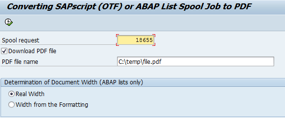 Martin Maruskin blog (something about SAP): Printing to PDF from SAP GUI