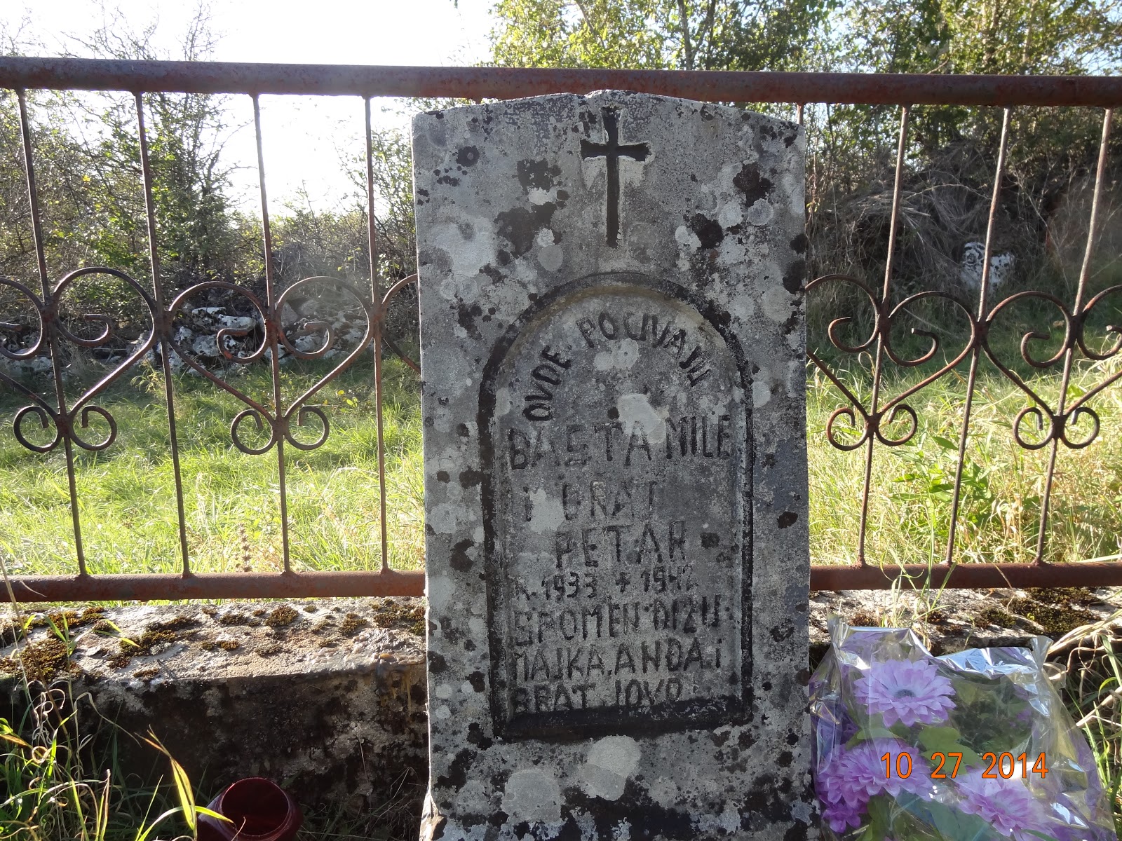 Klaich (Kljaić) Family History: Pictures from Graveyard #1 In Kurjak