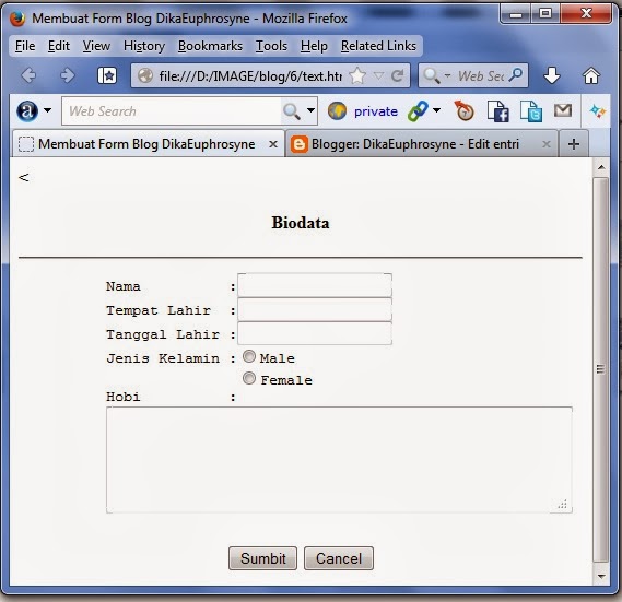 Mengenal dan Belajar Menulis Kode HTML - Dika AW