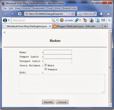 Mengenal dan Belajar Menulis Kode HTML - Dika AW