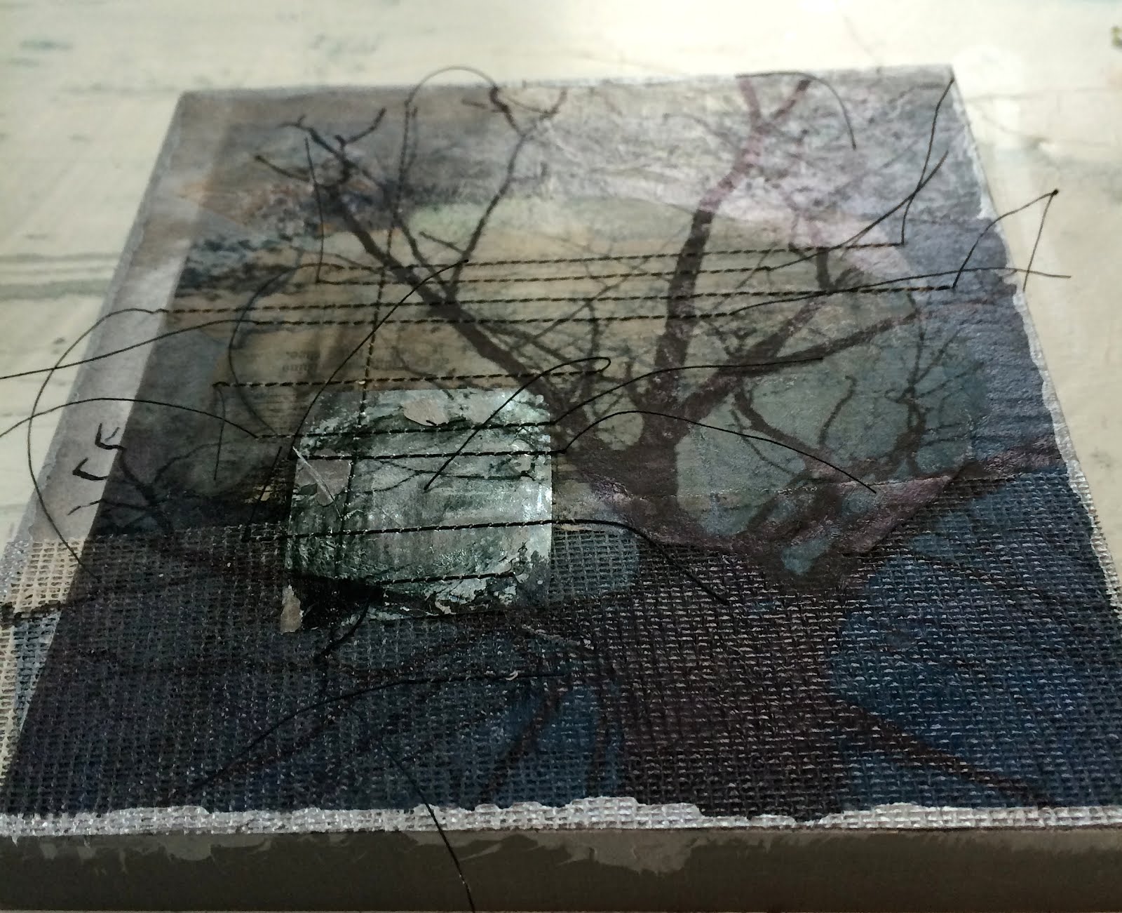 Wen Redmond: Printing a Collage