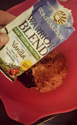 Breathe Deeply and Smile: Gingerbread Protein Bites and Sunwarrior Review