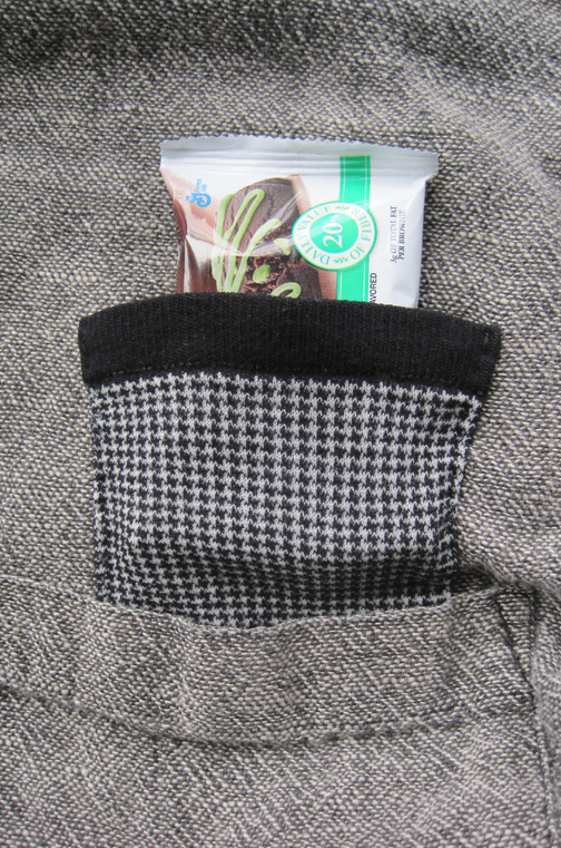 Stuff You Can't Have: Sock Pocket Couture for Fashion-Forward Adults