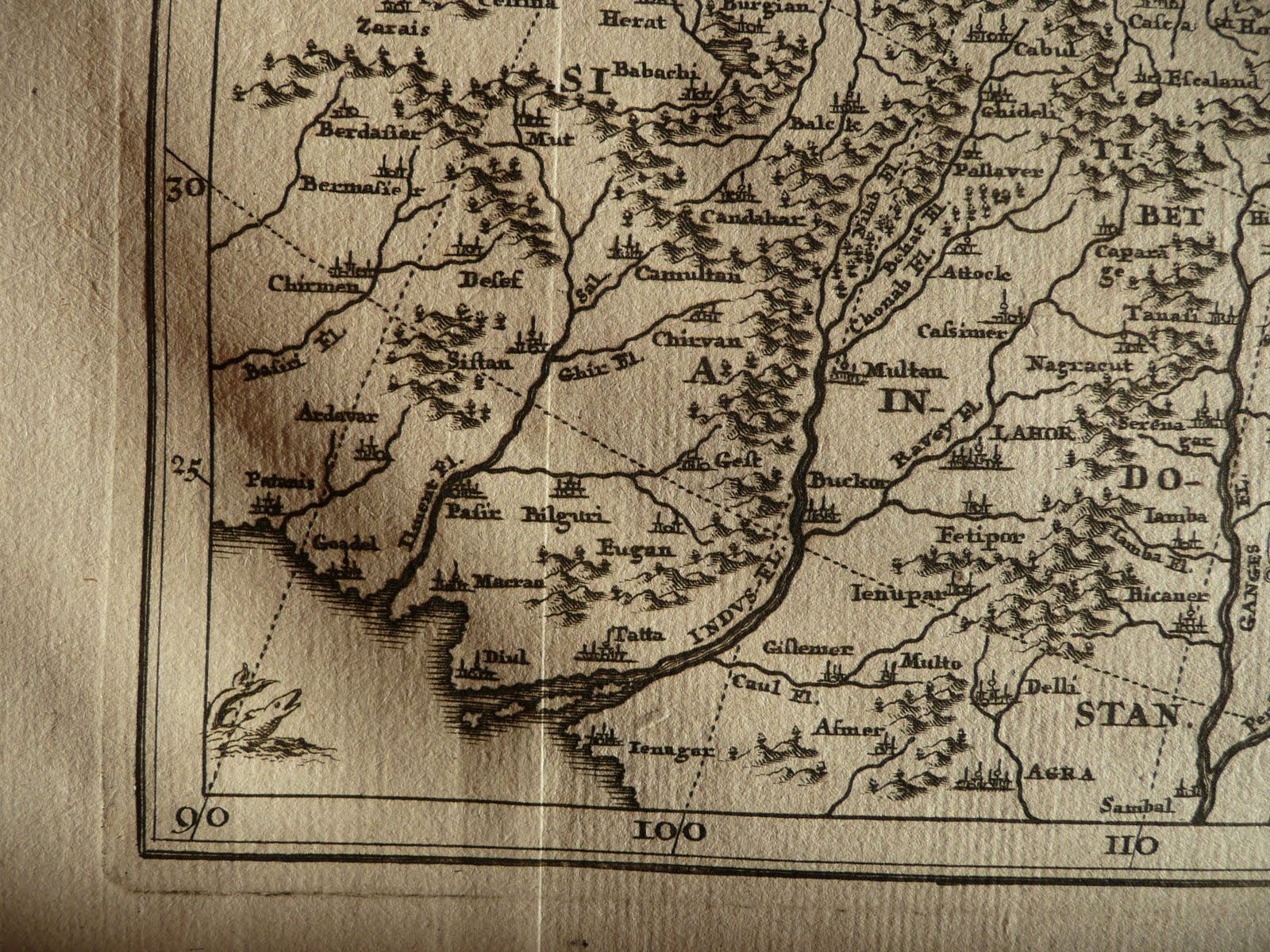 Régi térképek: Ázsia történelmi és általános térképe