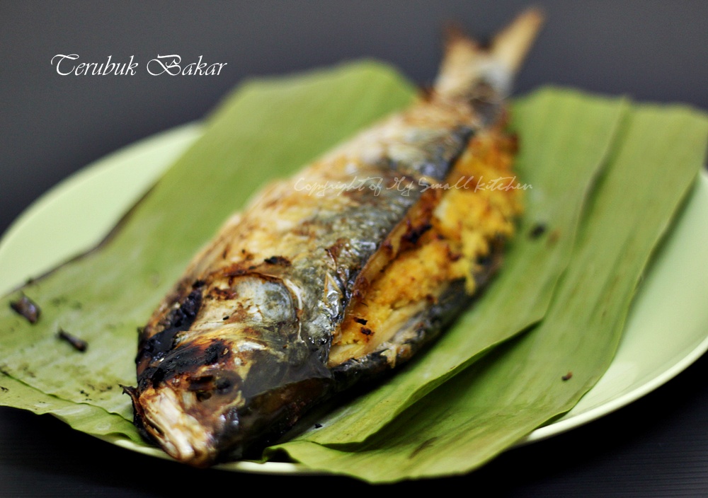 My Small Kitchen: Terubuk Bakar