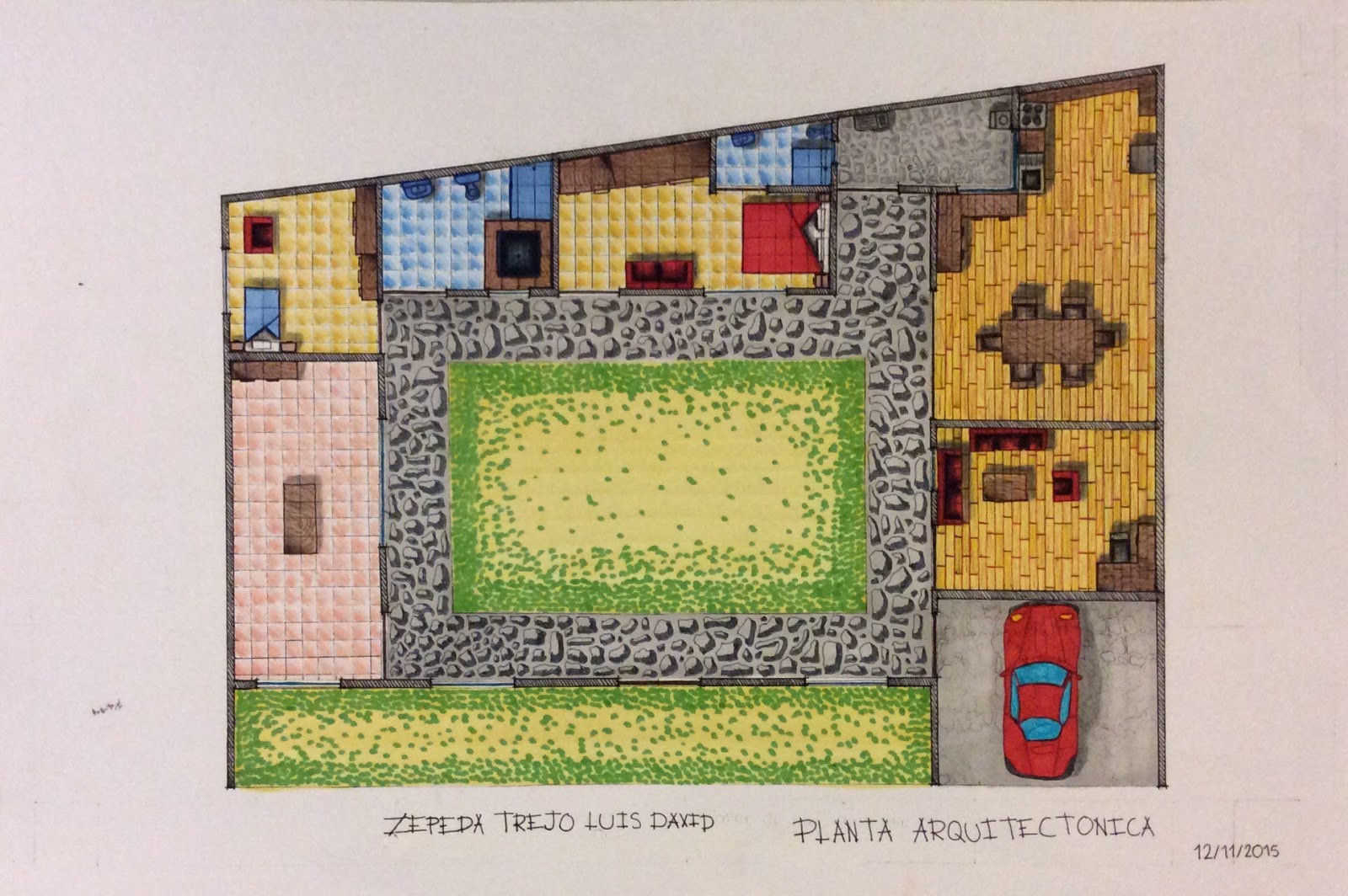 Arquitectos en Proceso: Planos Arquitectónicos a Color