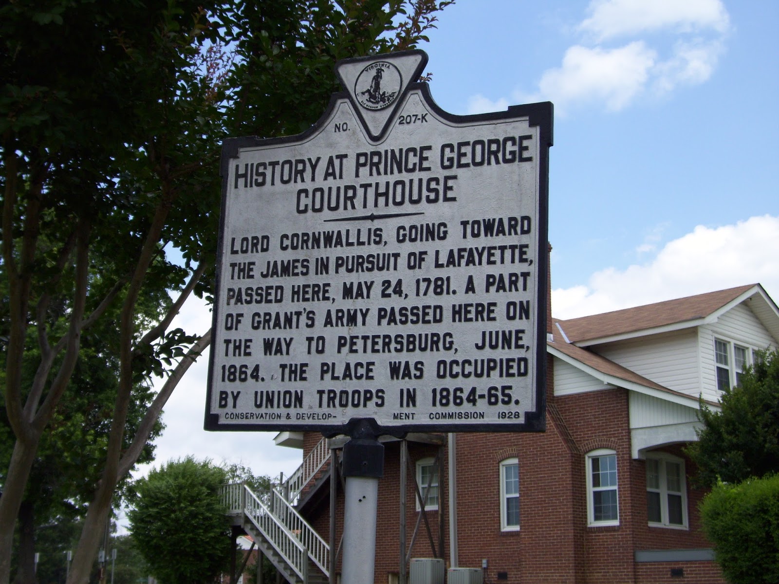 The Matt Ward History Experience : Prince George County Courthouse