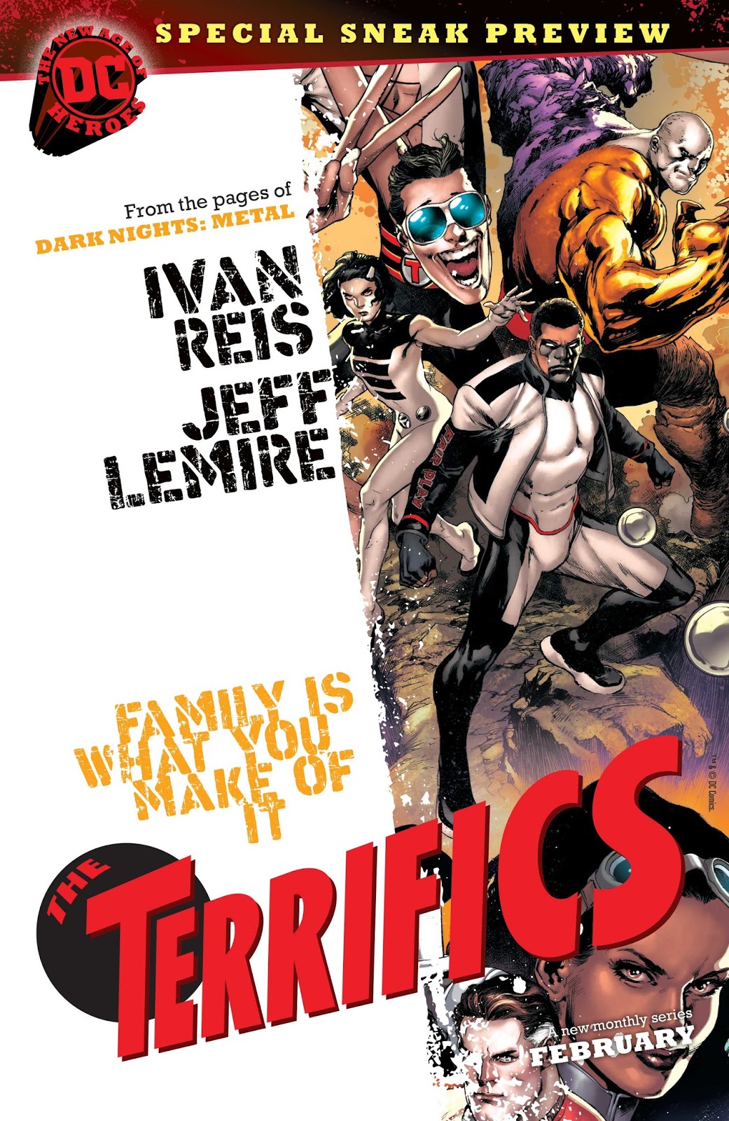 Weird Science DC Comics: EARLY PREVIEW: The Terrifics #1