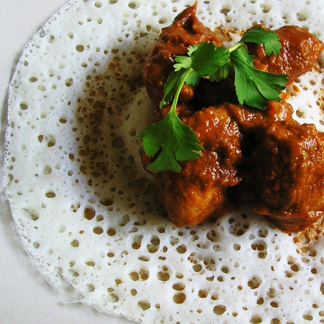 Appam Chicken Curry