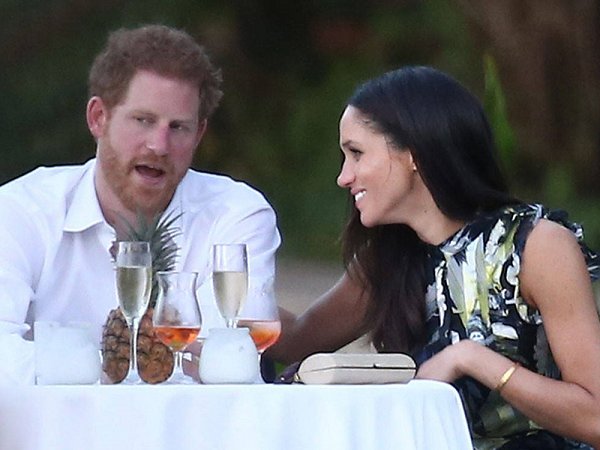Meghan and Prince Harry attend the friend's wedding in Jamaica