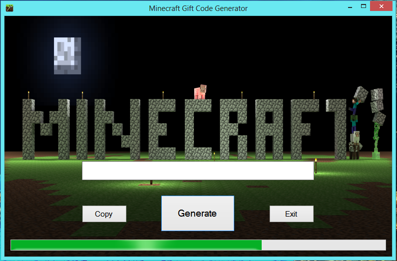 Minecraft Gift Code Generator