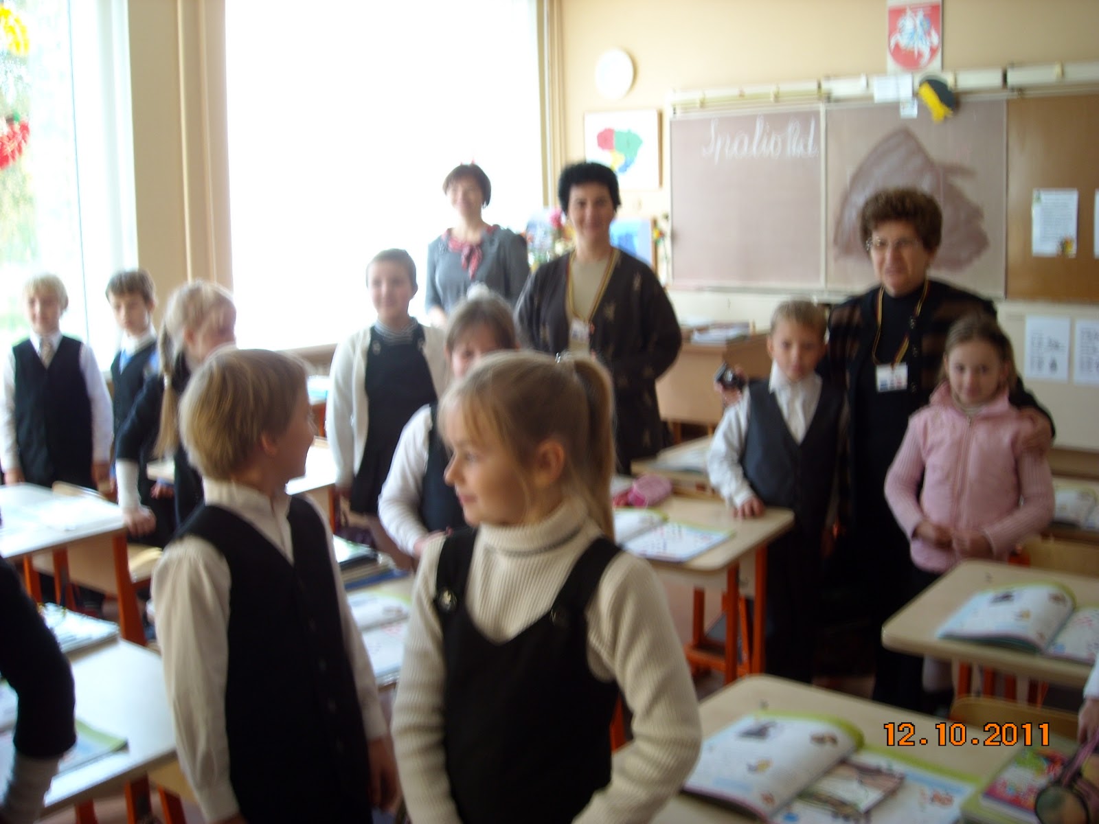 Ethno Treasure Hunt: Visiting classes in the Lithuanian school