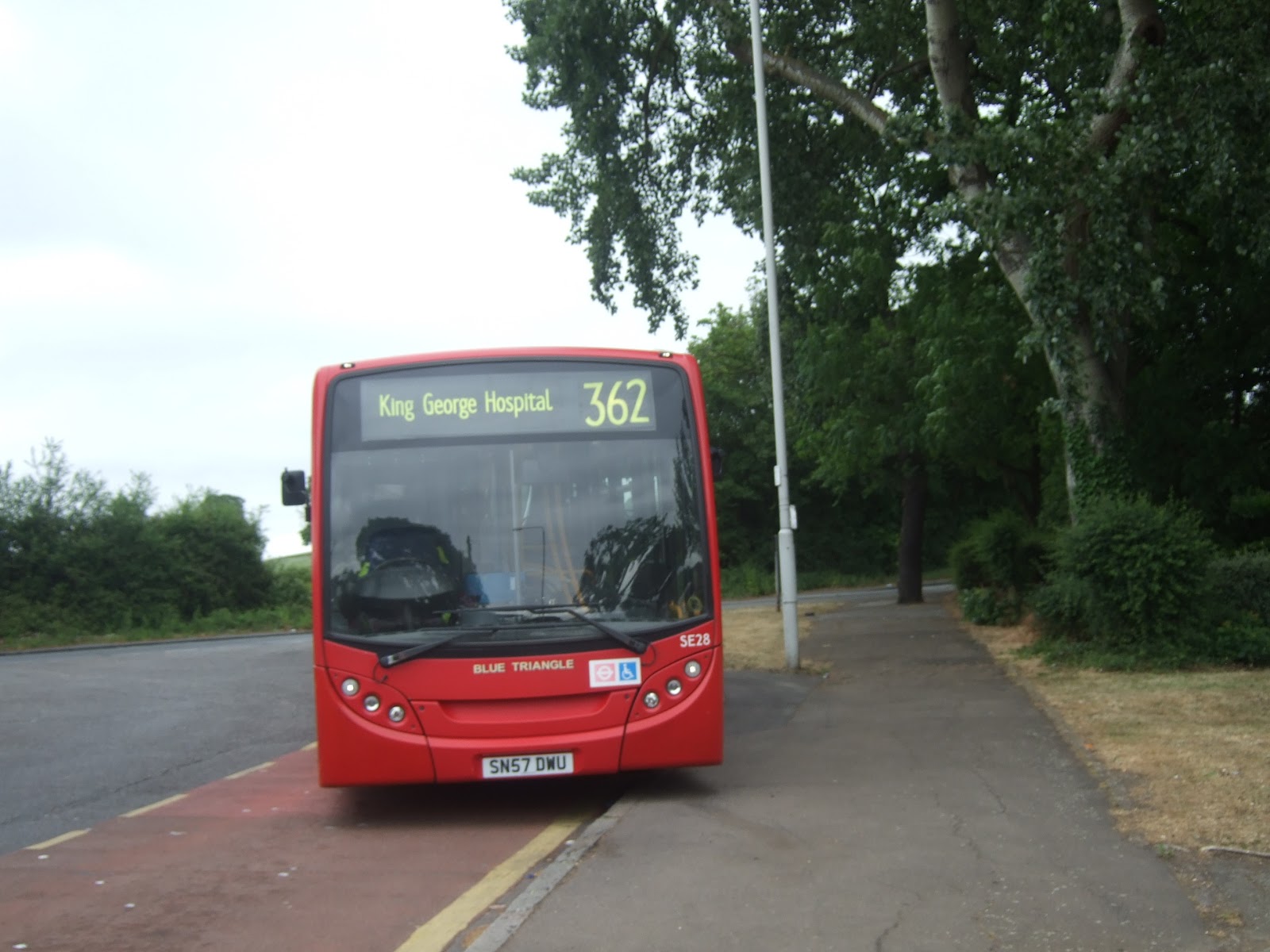 London buses one bus at a time: the return: The Number 362 Route