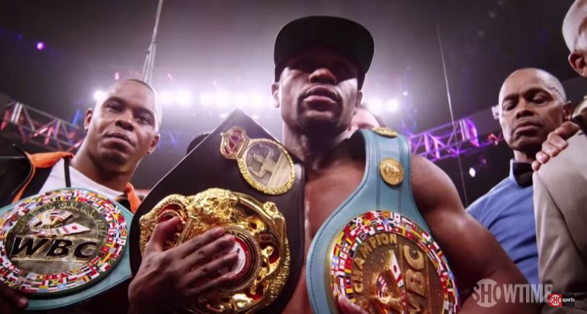 Floyd Mayweather Jr, Stripped Off His Title That He Won Against Manny ...