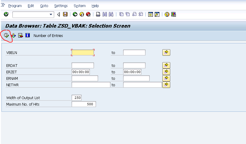 SAP TECH: Creating Transparent Master Table