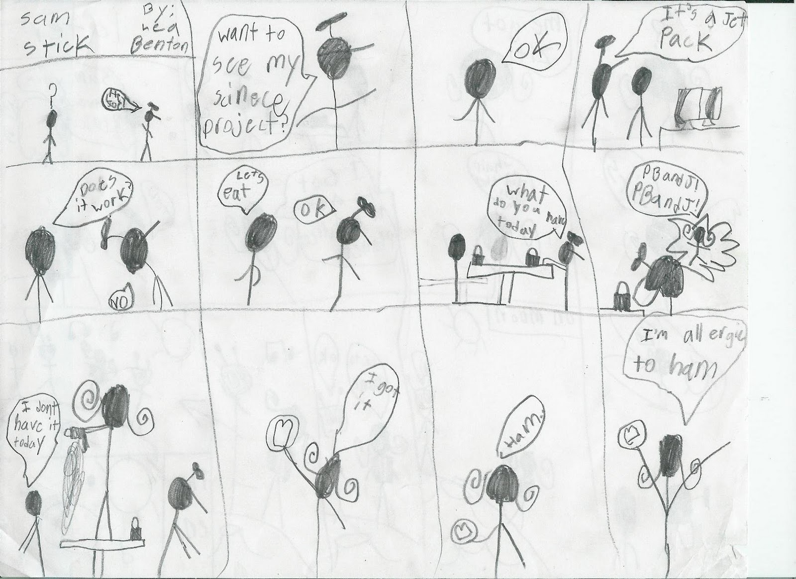 Sam Stick: Old comics