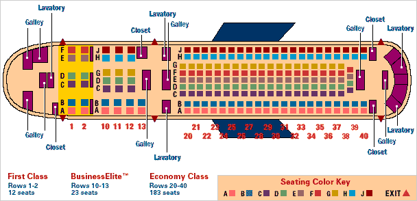 TriStar500.net: Delta Air Lines L-1011 seat maps