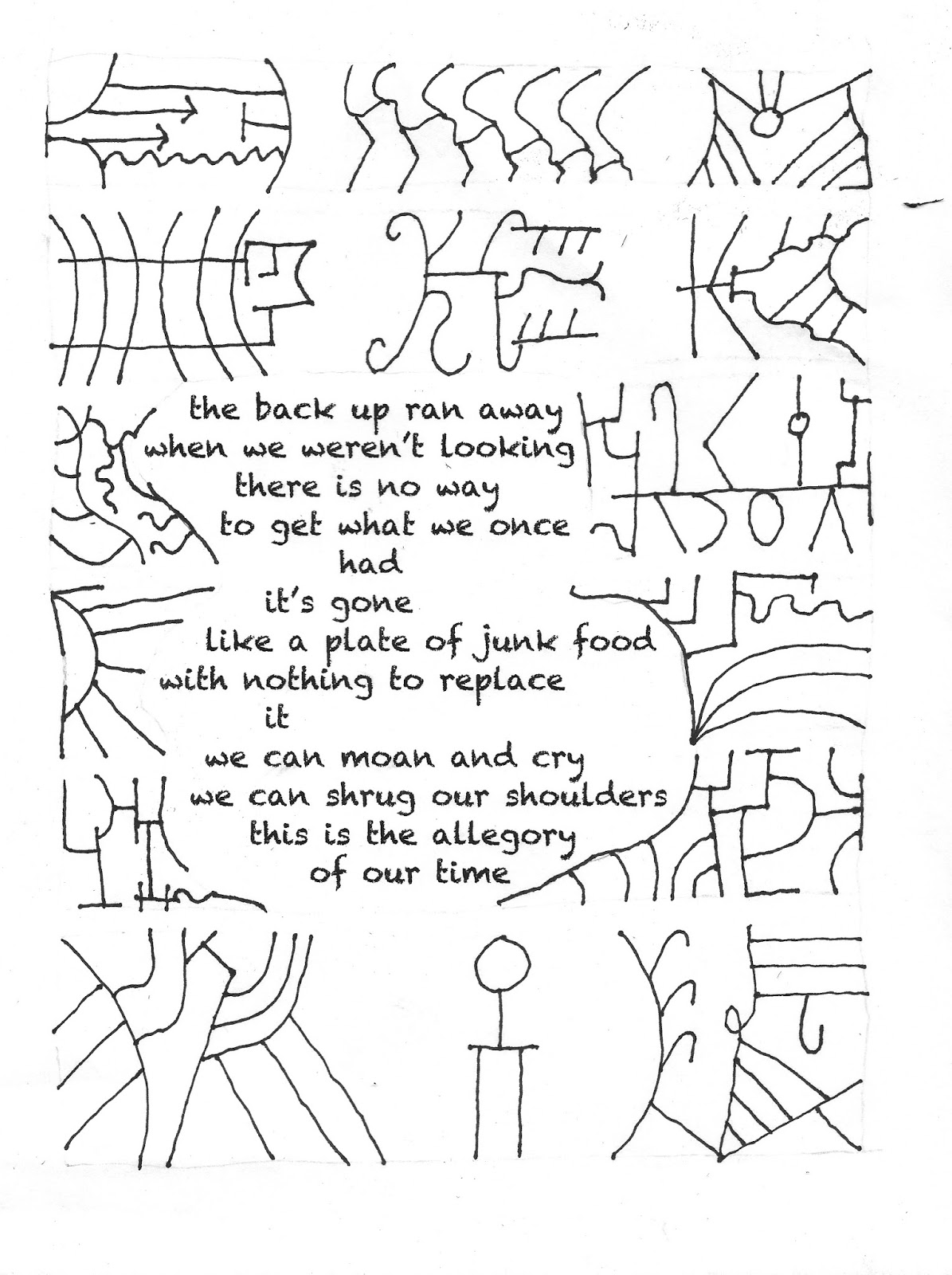 The New Post-literate: A Gallery Of Asemic Writing: Five Asemic/Verbal ...